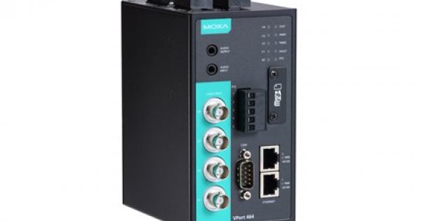 Moxa VPort 464 Video Servers Price in the Middle East | Easy World Automation